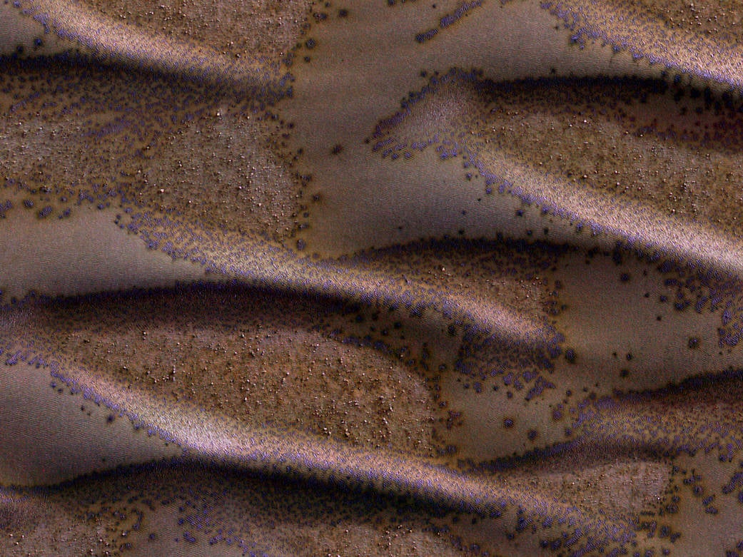 Gorgeous abstract Martian landscapes