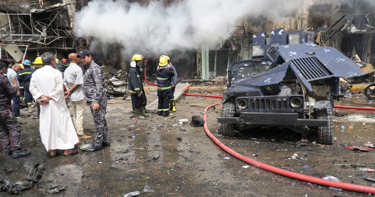 ISIS claims attack on Iraq army checkpoint near Baghdad - CBS News
