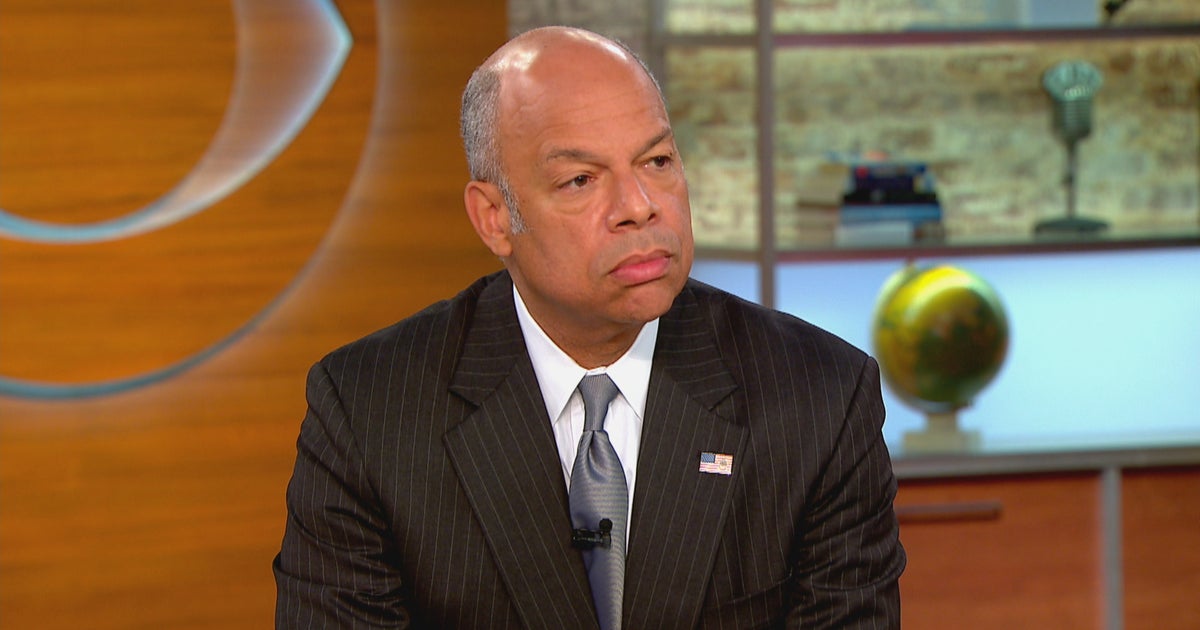 Jeh Johnson talks terrorism, refugees and border patrol - CBS News