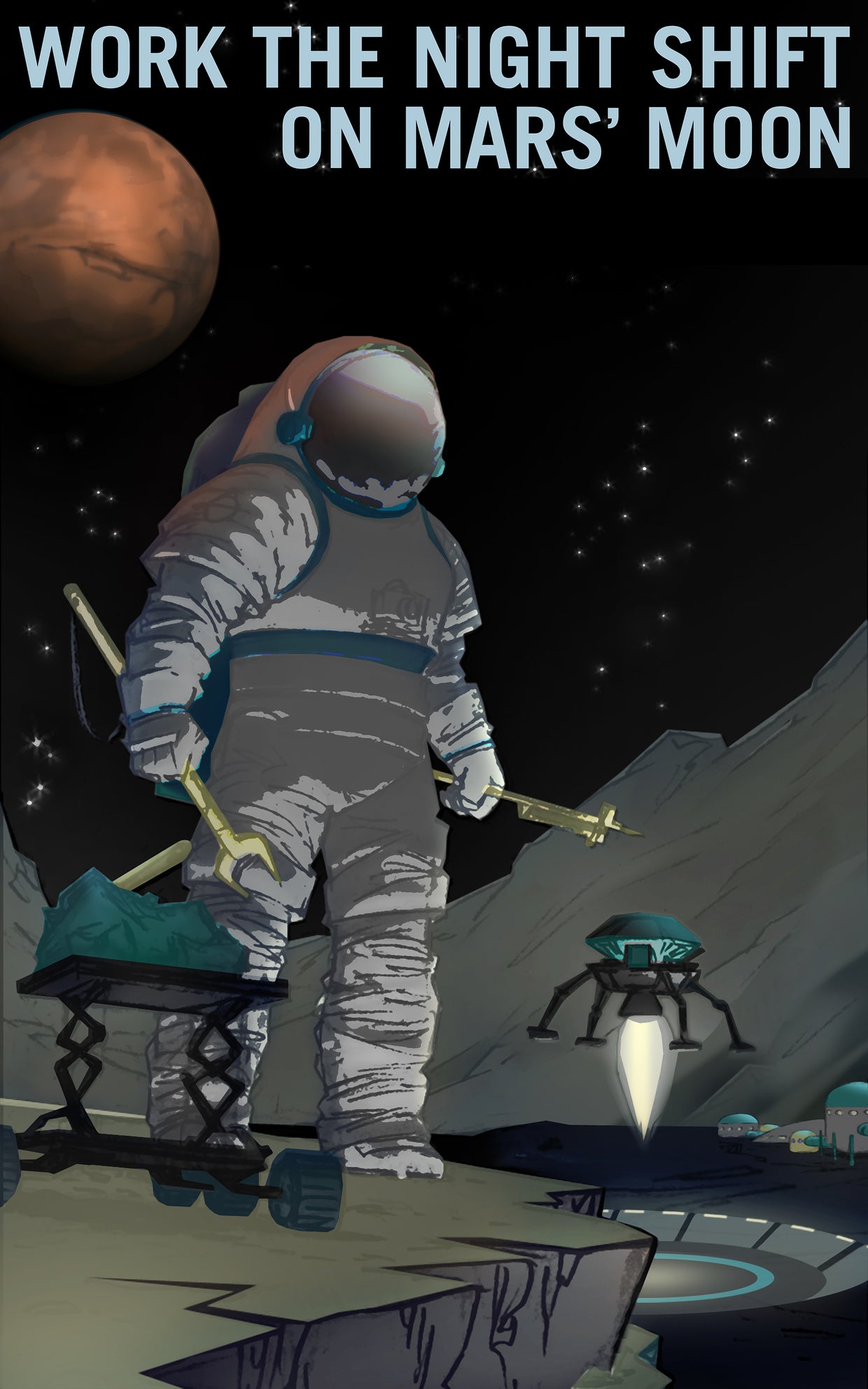 NASA's Mars recruitment posters
