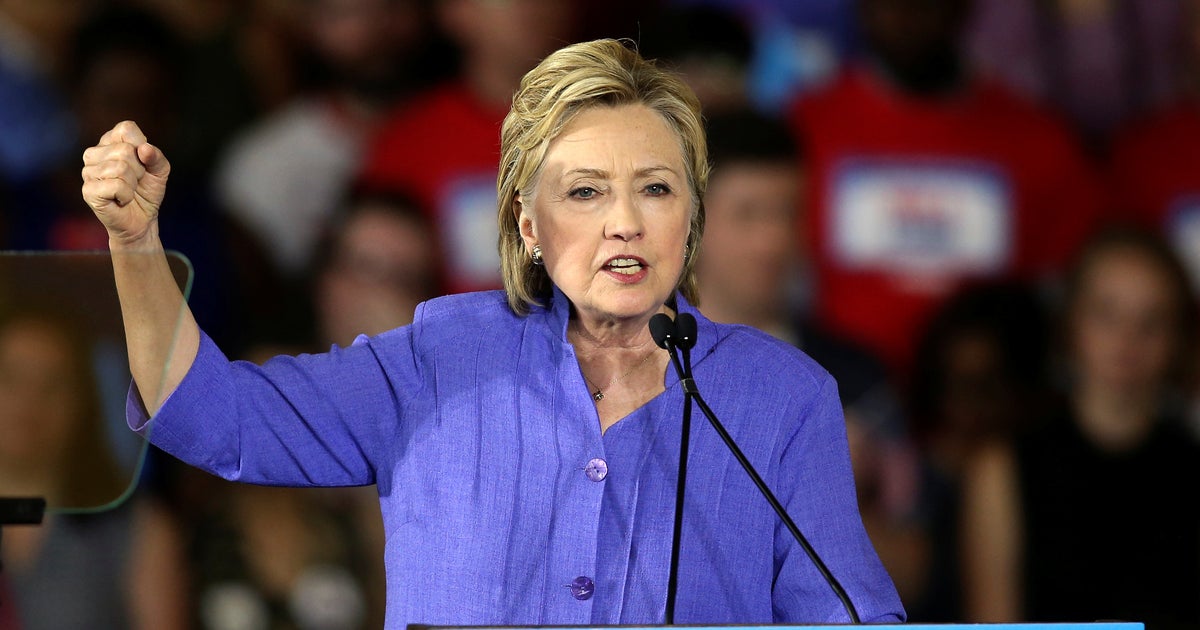 Hillary Clinton calls Donald Trump's slogan "Make America great again ...