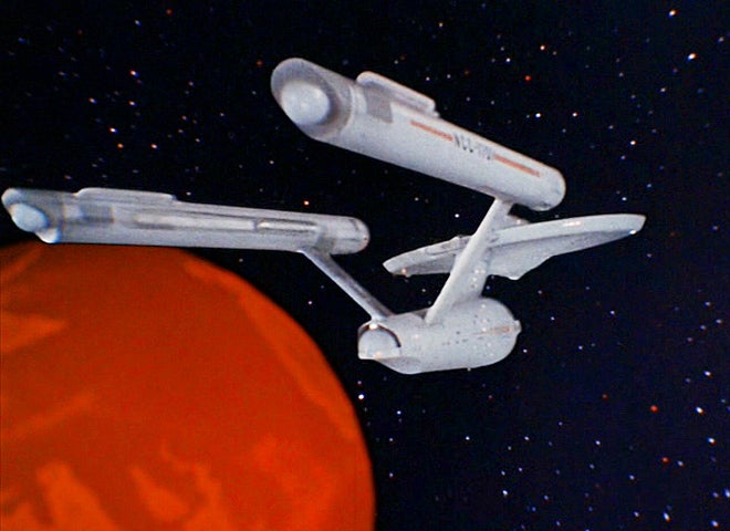 Evolution of the Starship Enterprise