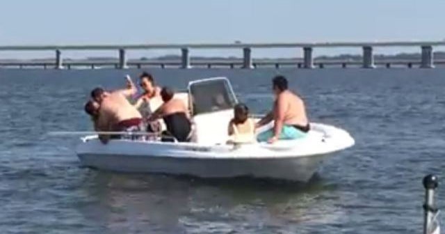 Charges pending after Maryland boating brawl goes viral - CBS News