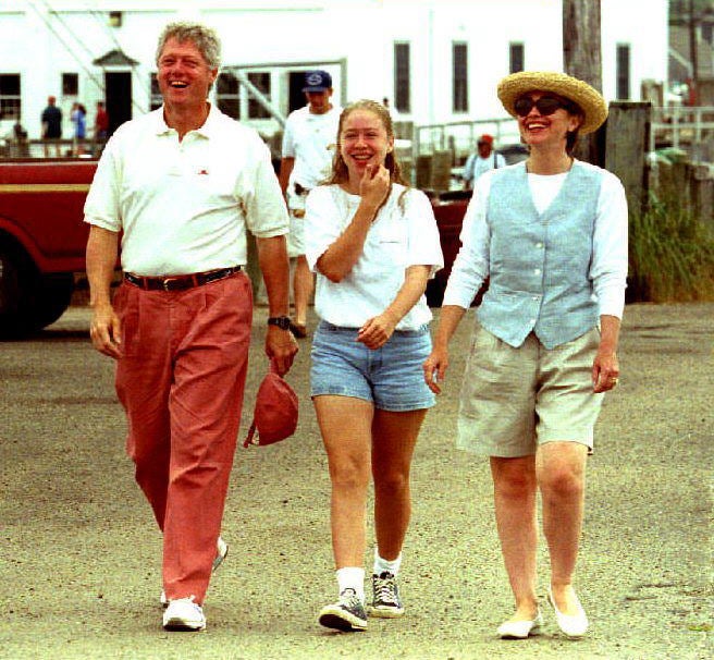 Chelsea Clinton through the years