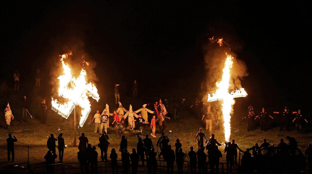 The KKK still exists: Disturbing photos of the modern-day Ku Klux Klan