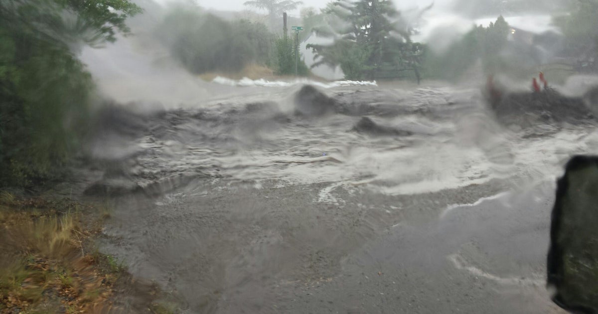 Flash Floods Swamp Southern Arizona Cbs News