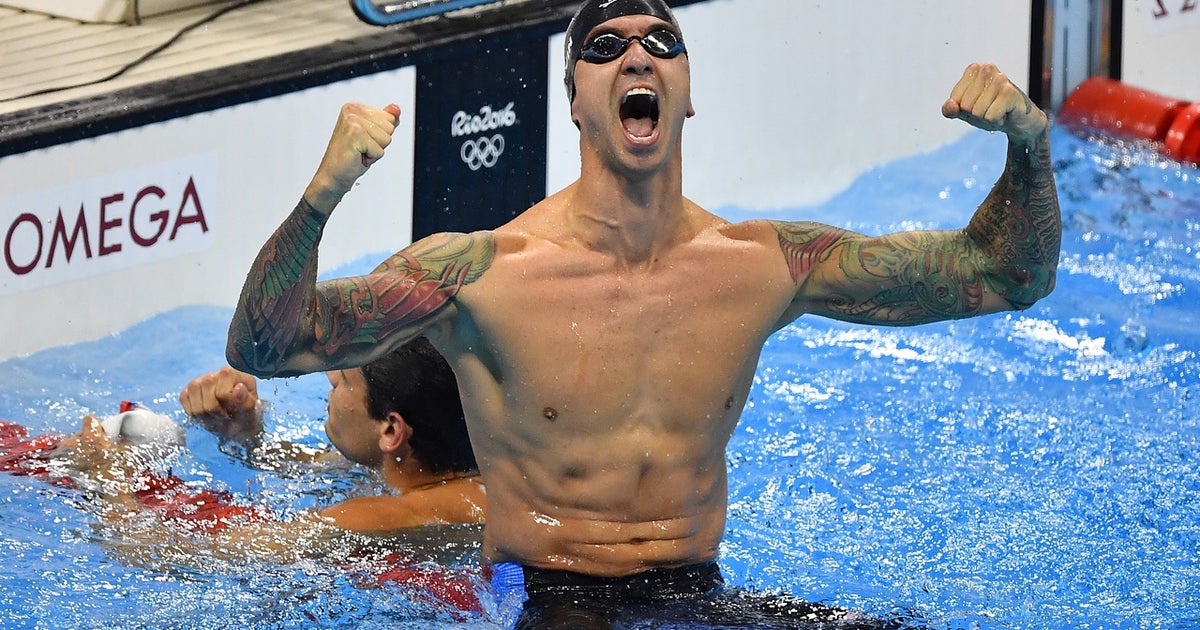 Gold medalist Anthony Ervin: "You don't need to resist aging" - CBS News