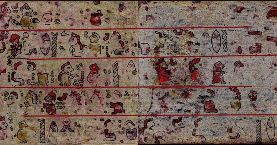 Hidden images revealed in 500-year-old Mexican manuscript - CBS News