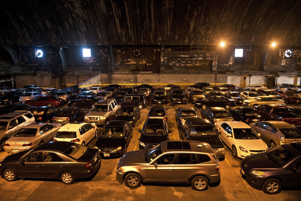 Abandoned stadiums and crumbling arenas