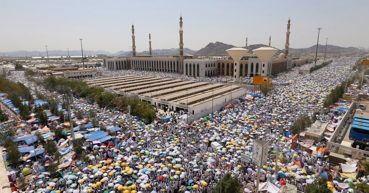 Millions attend hajj in Saudi Arabia, just not the Iranians - CBS News