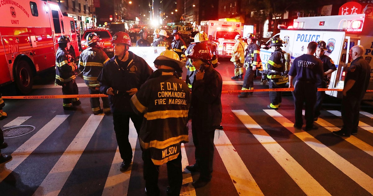 New York City explosion rocks Chelsea neighborhood - CBS News