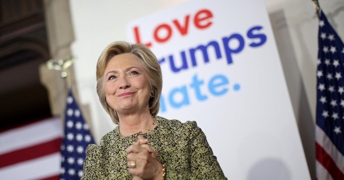 Poll: Hillary Clinton extends lead over Donald Trump nationally - CBS News