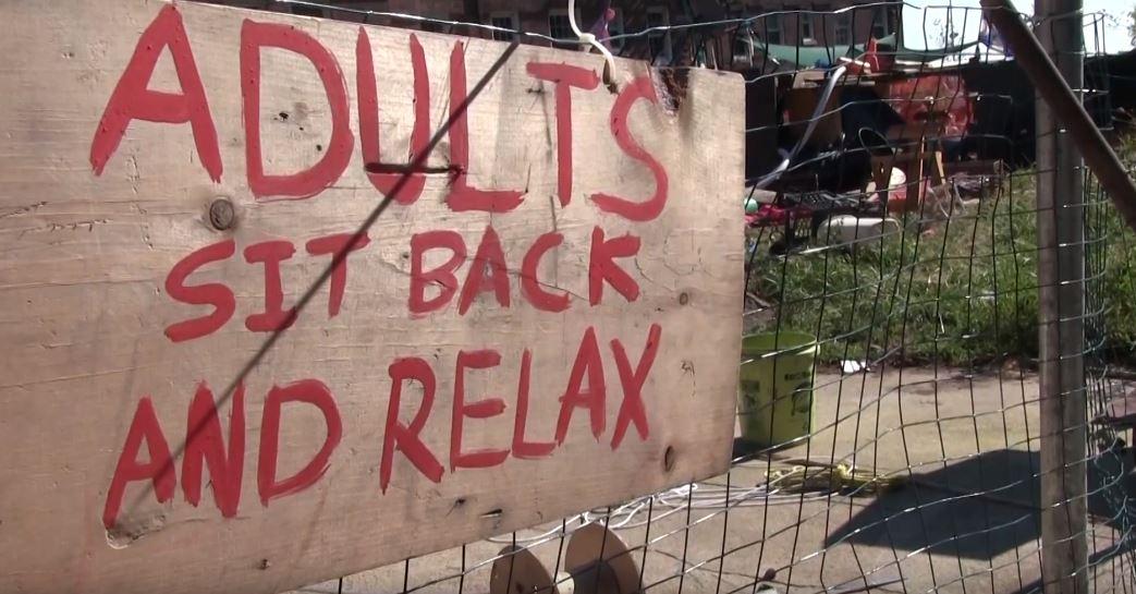 Junkyard or playground paradise? Kids making their own adventures - CBS ...