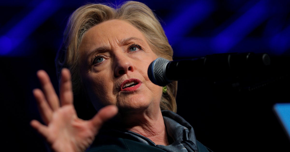 Hillary Clinton reemerging on national stage - CBS News