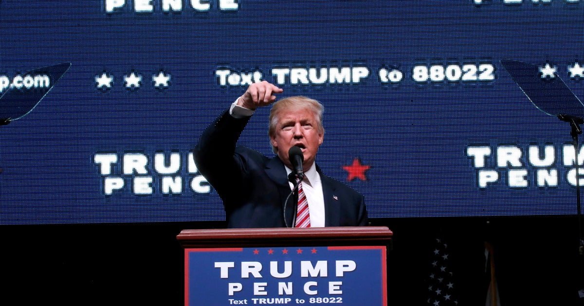 Donald Trump talks about "the shackles that have been taken off me ...