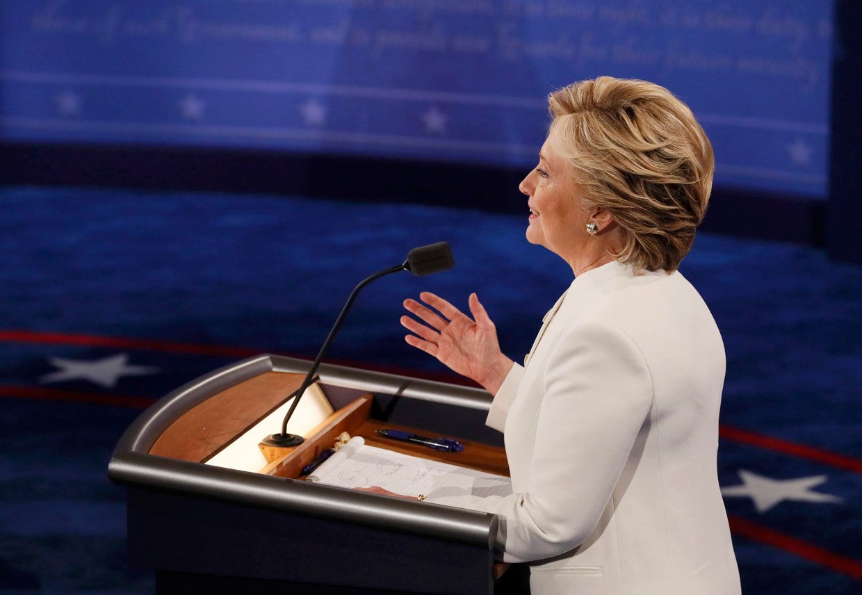 2016 final presidential debate -- live blog - CBS News