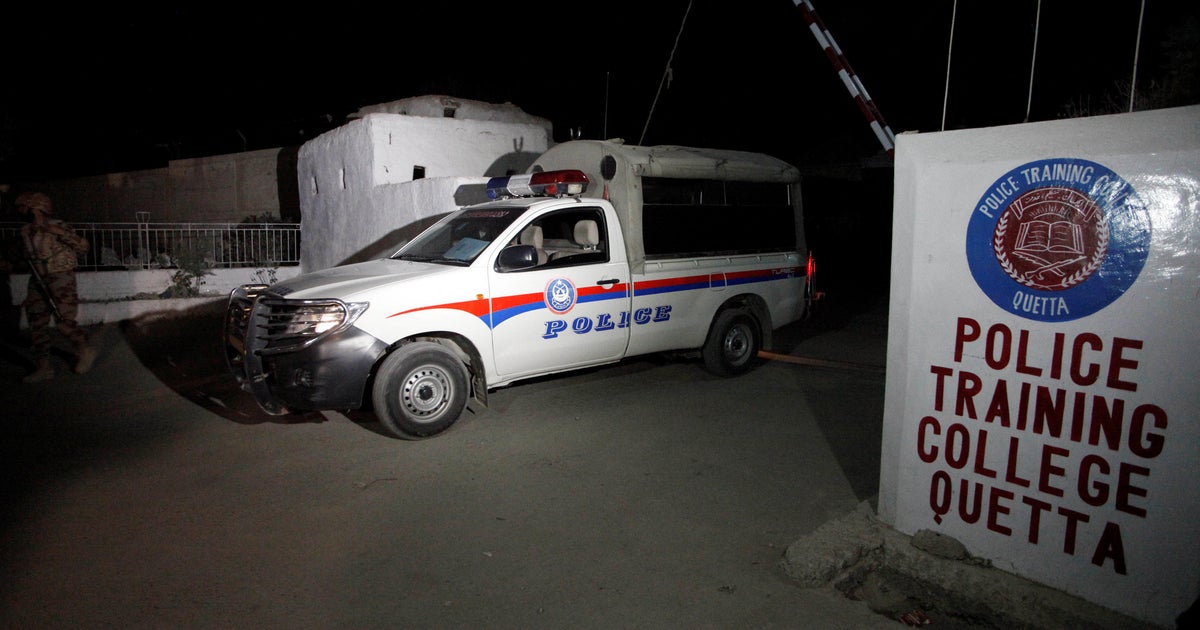 Officials: 48 police trainees killed in attack in Pakistan - CBS News