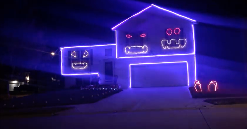 Fan's "Go Cubs Go!" singing Halloween light show is winning the ...