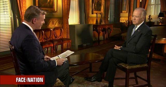 Full interview: Vice President Joe Biden, October 30 - CBS News