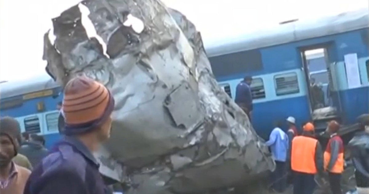 Train derailment in India kills dozens, scores more injured - CBS News