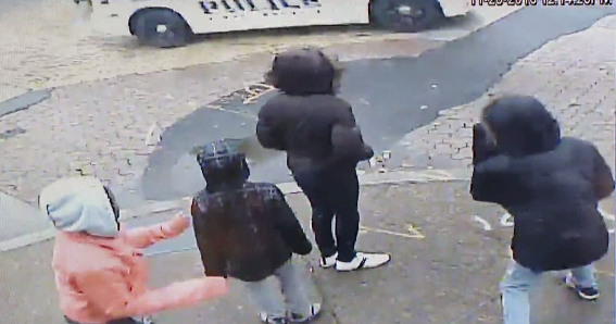 Caught on camera: Police car narrowly misses kids after chase ends in ...