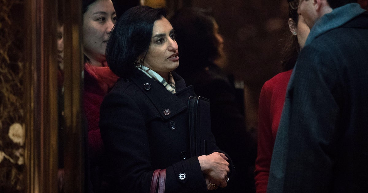 Seema Verma confirmed as Trump's CMS director - CBS News