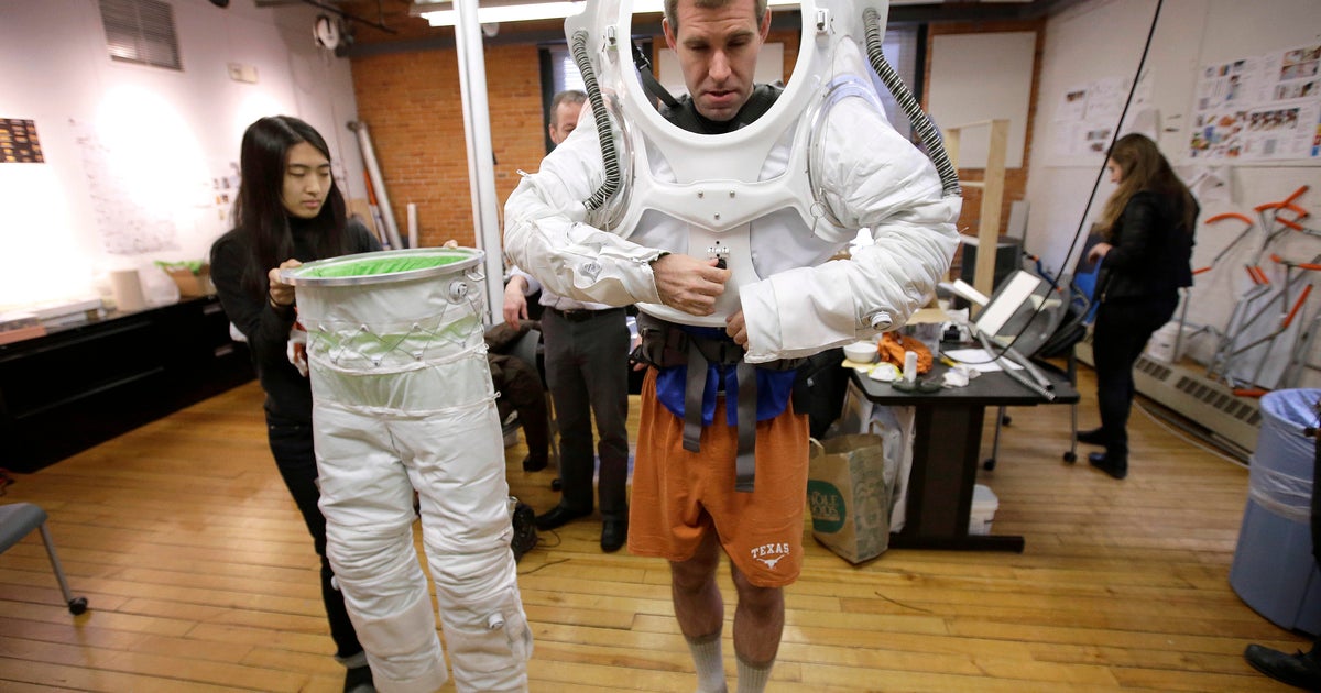 NASA's Mars simulation space suit just got a redesign - CBS News