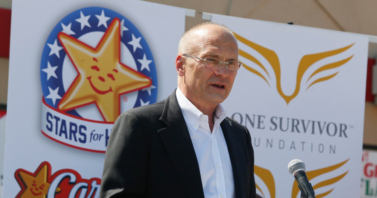 Andrew Puzder to step down as CEO of Carl's Jr. parent - CBS News