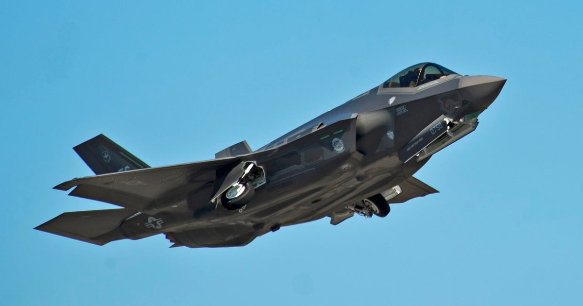 Lockheed shares fall after Trump tweets about F-35 jet costs - CBS News