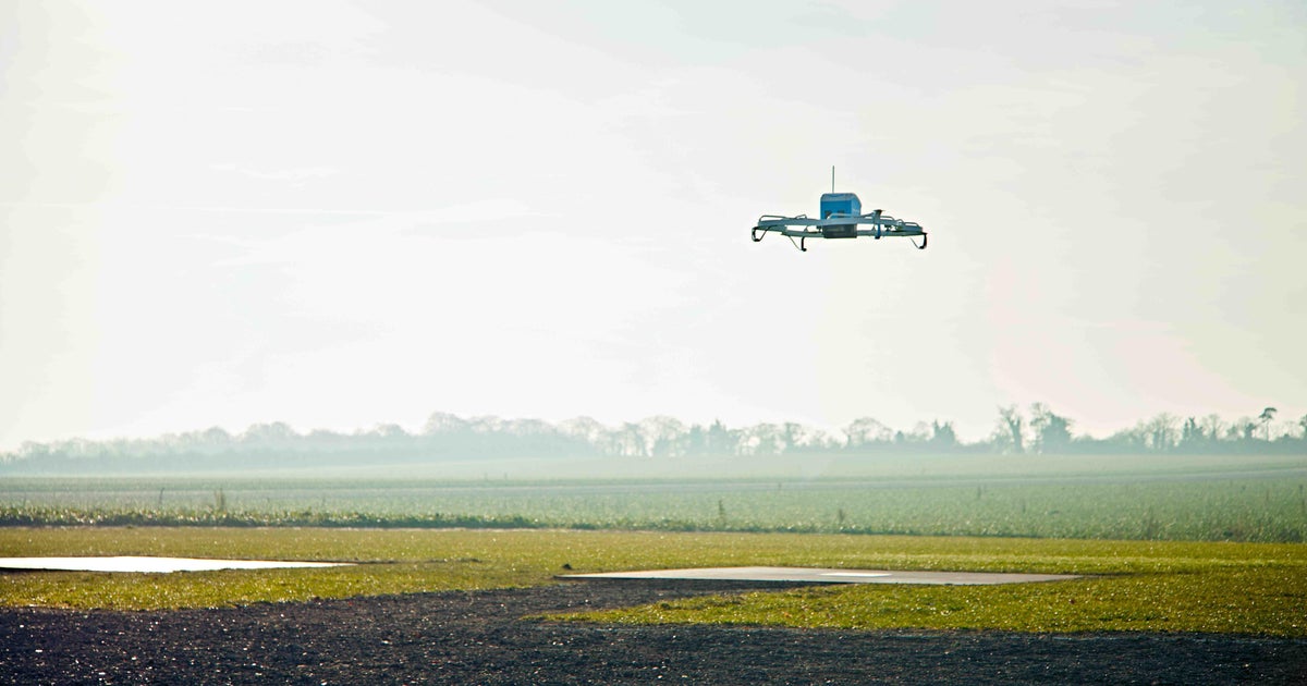 Amazon makes giant leap with first drone delivery - CBS News