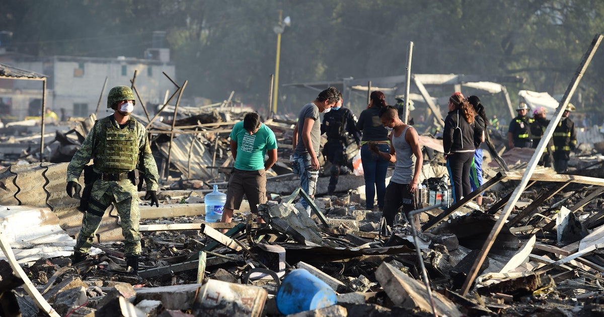 Mexico fireworks explosion – Live updates - CBS News