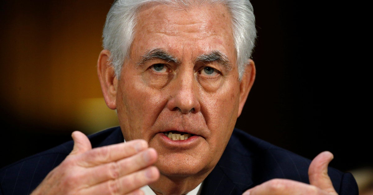 Rex Tillerson recuses himself from Keystone pipeline decision - CBS News