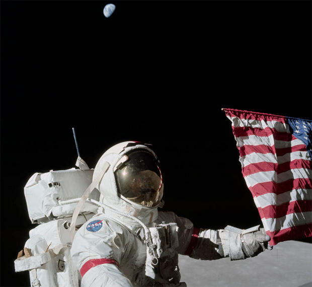 Gene Cernan, last man to walk on the moon, dies at 82 - CBS News