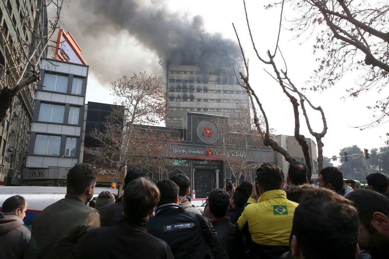 Iran Plasco building collapse kills Tehran firefighters battling ...
