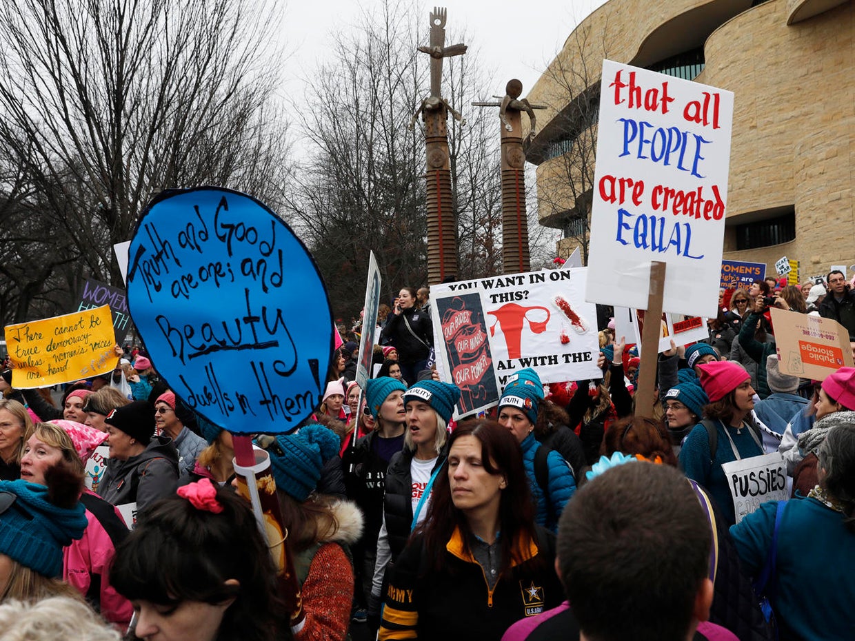 Women's March, in Washington and around the world