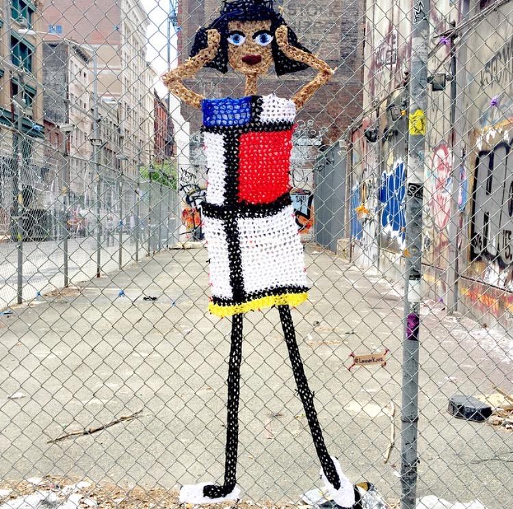 How yarn bomber London Kaye is redefining street art - CBS News