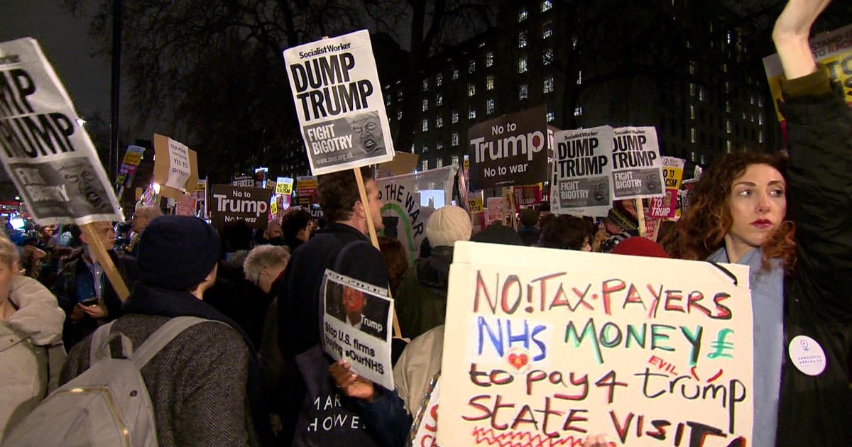 Anger towards Donald Trump spreading through Europe - CBS News