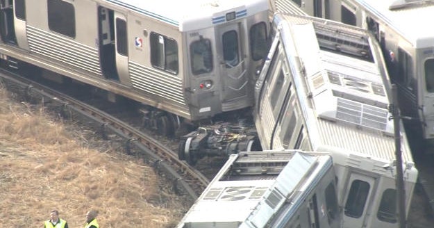 Philadelphia trains derail during morning rush hour - CBS News