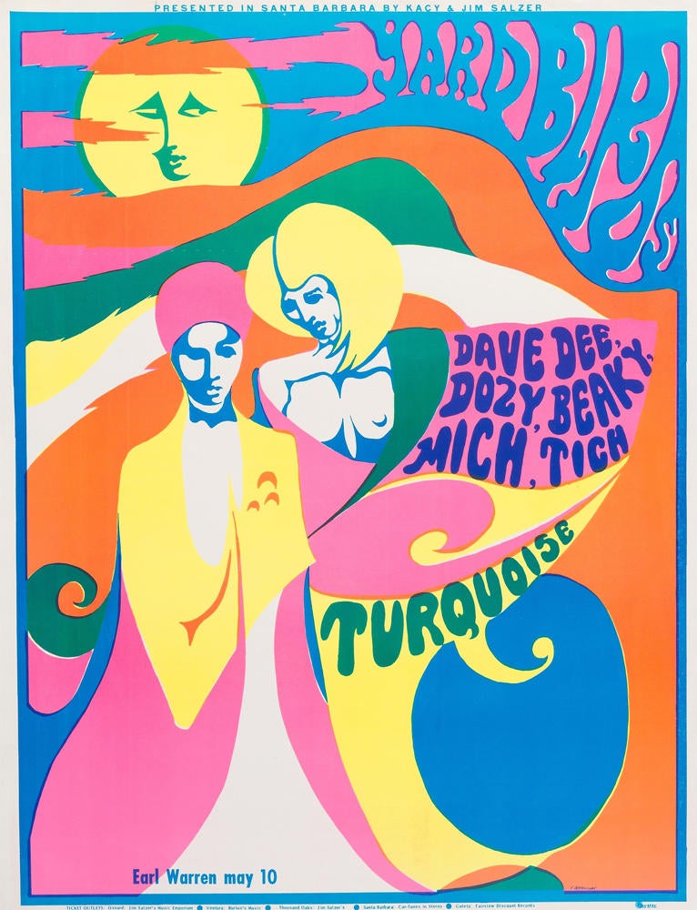 Rare concert posters on the auction block