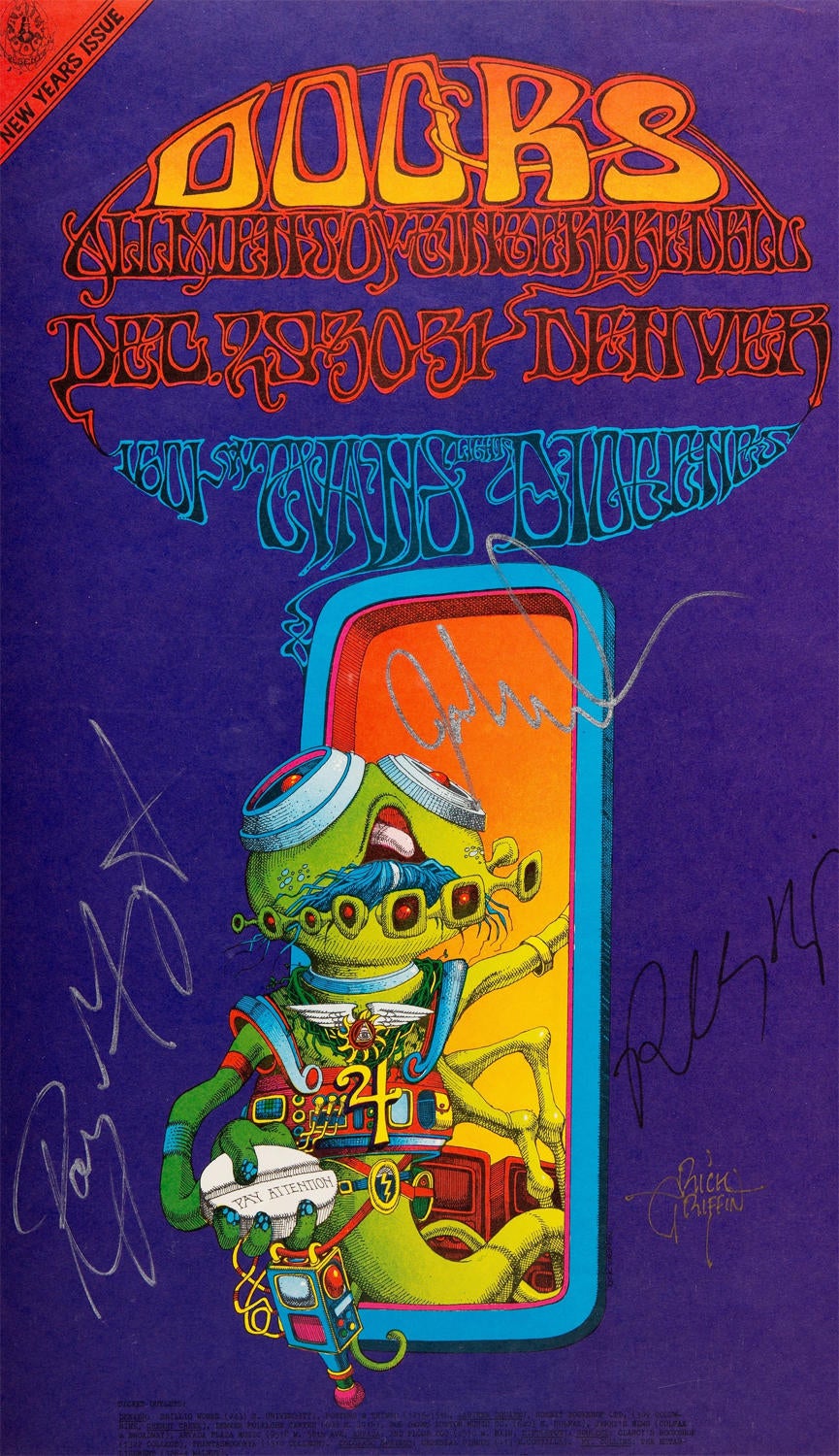 Rare concert posters on the auction block