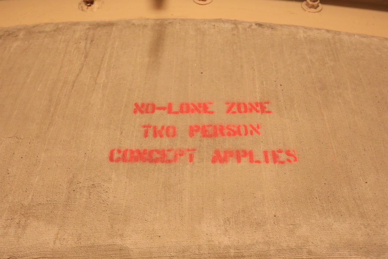 Inside a Cold War-era nuclear missile bunker