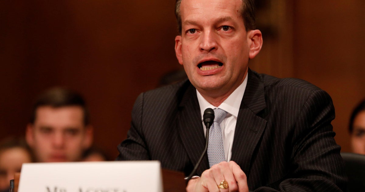 Senate confirms Alex Acosta as labor secretary, filling out Trump's ...
