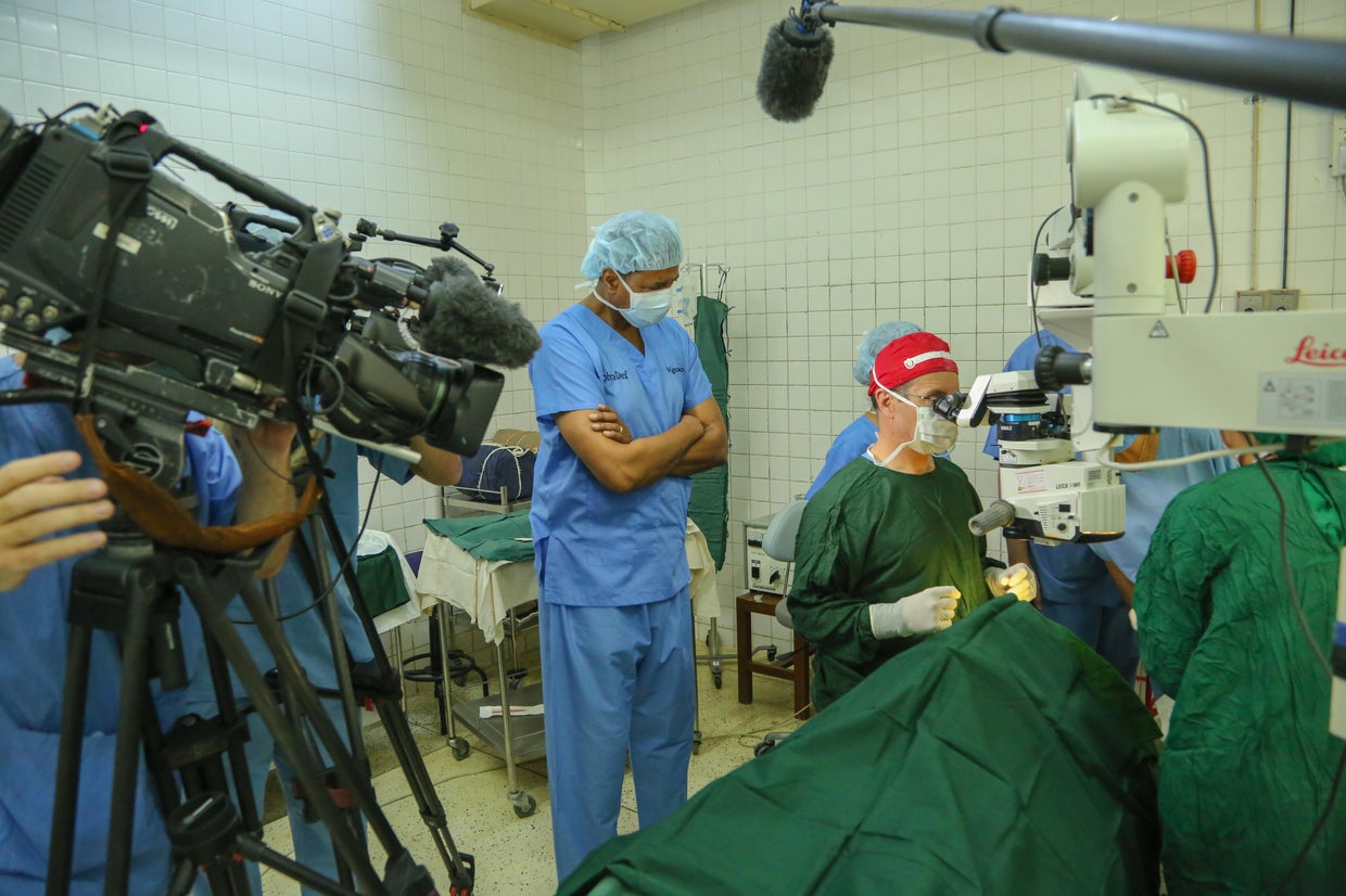Restoring eyesight with a simple, inexpensive surgery - CBS News