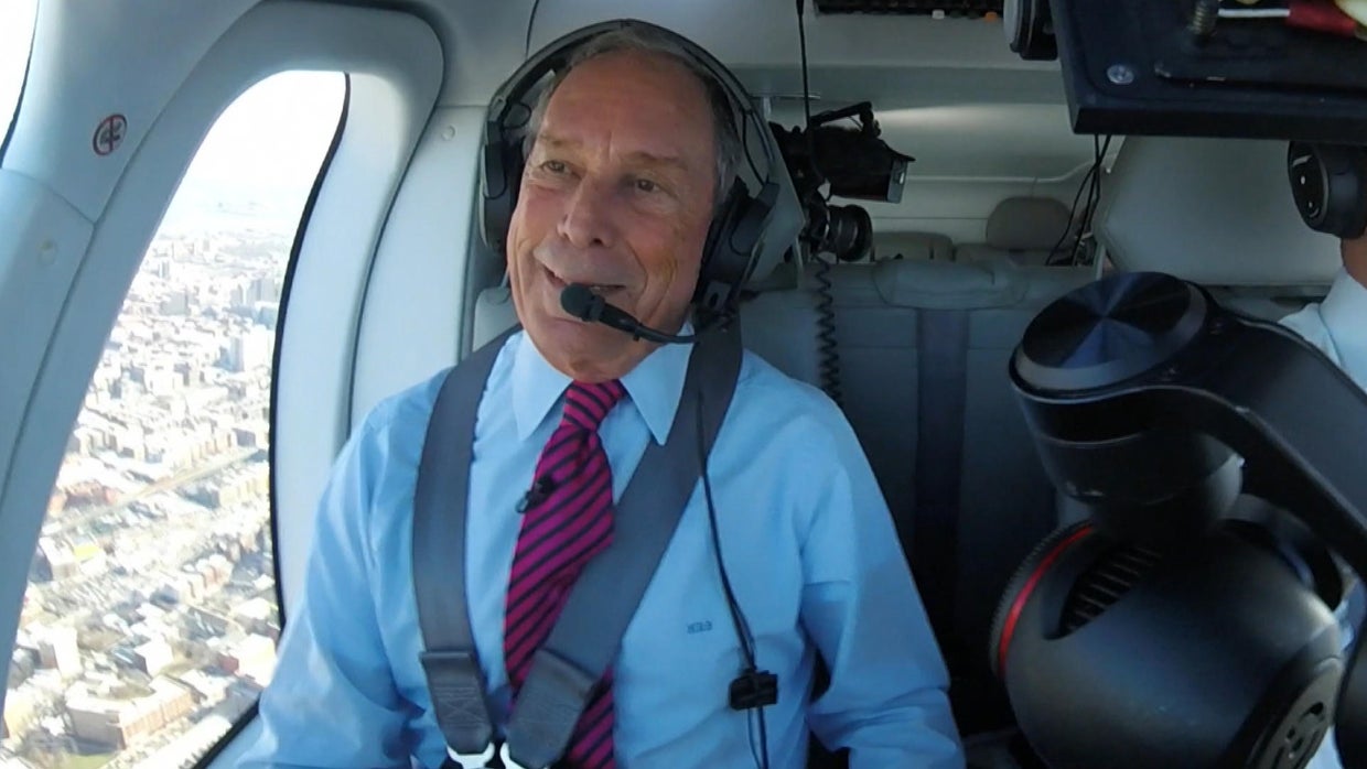 A bird's-eye view of Bloomberg's New York - CBS News