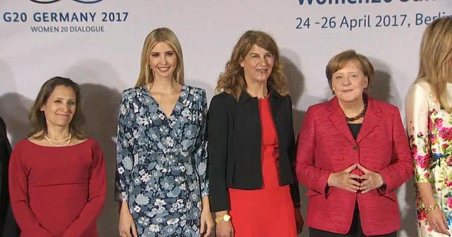 Ivanka Trump in Berlin: Angela Merkel's way into White House? - CBS News