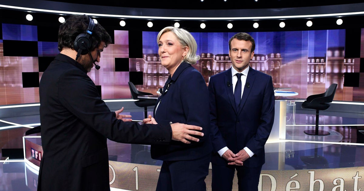 French election polls show Marine Le Pen down vs. Emmanuel Macron, but ...