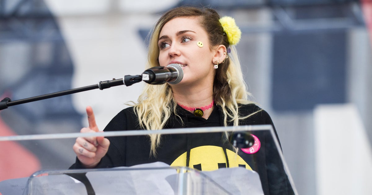 Miley Cyrus talks giving up marijuana "for a second" - CBS News