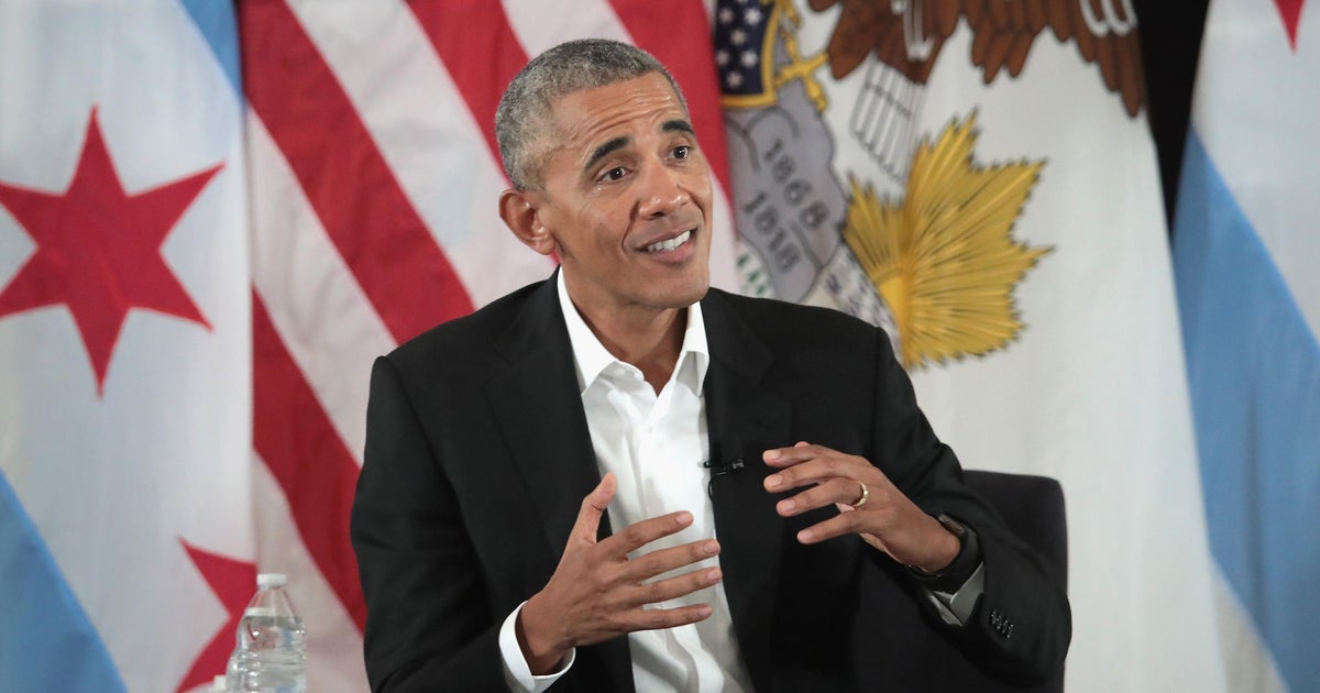 Obama throws support behind Emmanuel Macron for French president - CBS News