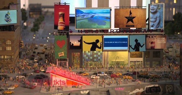 Massive miniature world debuts in Times Square - CBS This Morning - CBS ...