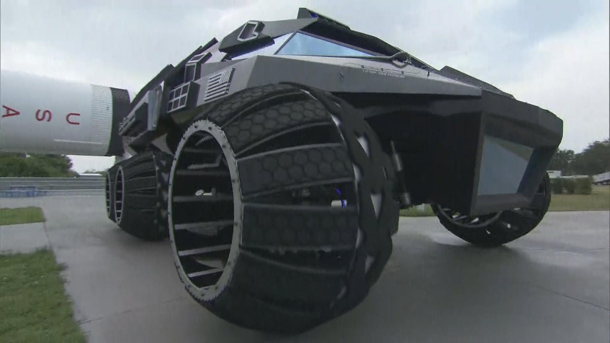 NASA's rover concept vehicle merges science and science fiction - CBS News